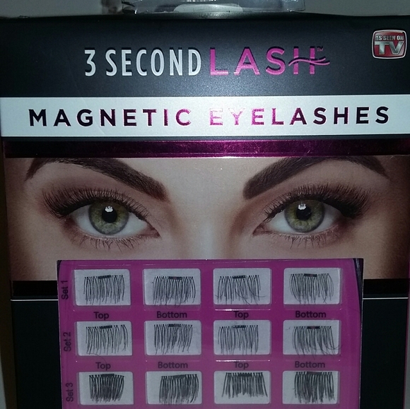 3 Second Lashes | Makeup | Nwt 3 Second Lash Magnetic Eyelashes | Poshmark